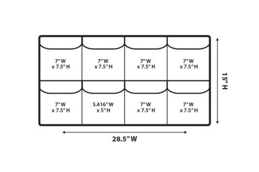 Pelican 1615 Lid Organizer - Jason Cases