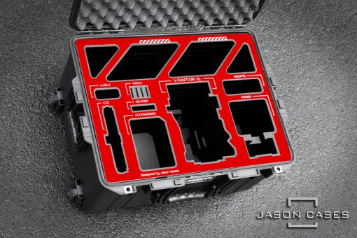 RED Raptor XL case - Jason Cases
