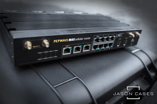Peplink Pepwave MAX HD4 with APO AX Lite Wifi case - Jason Cases